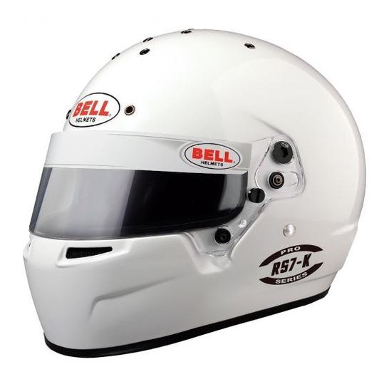 Bell RS7-K Helmet White Glossy & Carbon - Kimkom Store